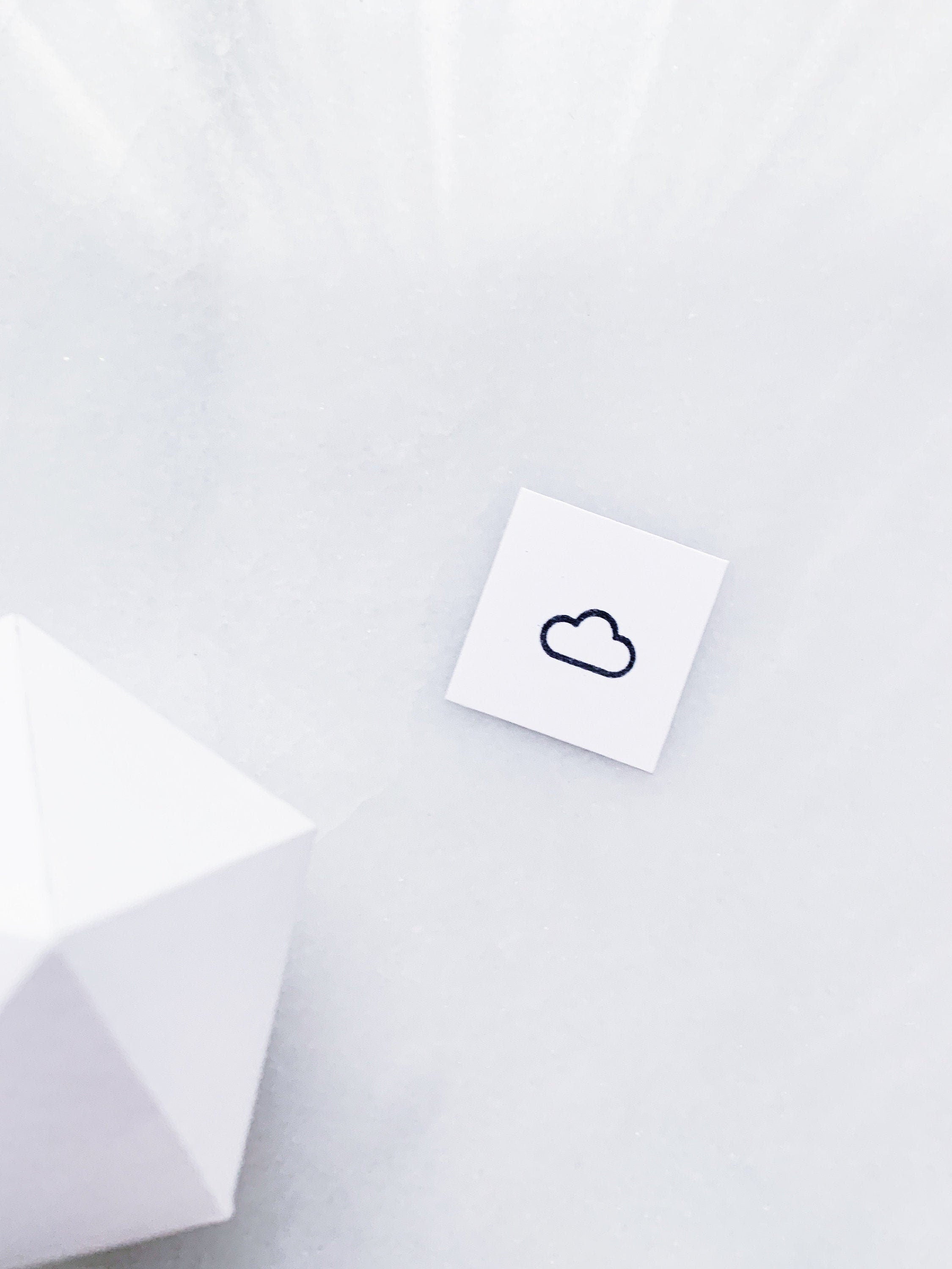 Cloudy Weather Rubber Stamp – papergramshop