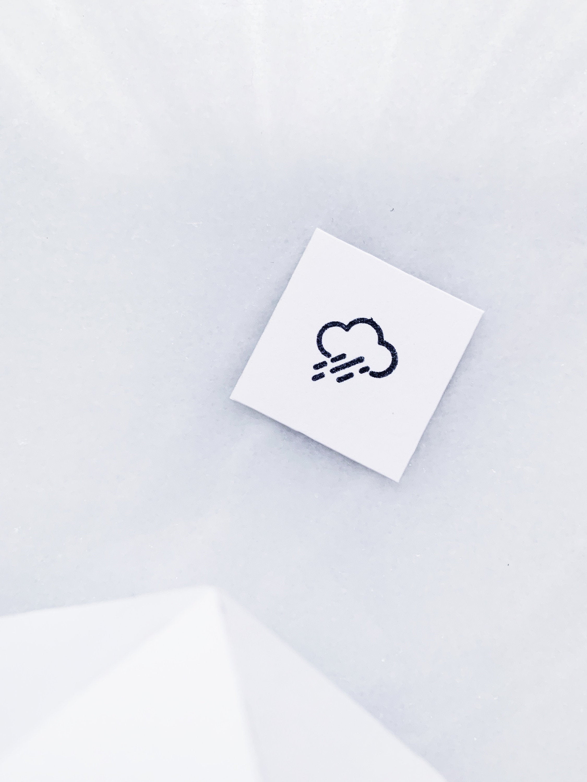 Rainy Weather Rubber Stamp – papergramshop