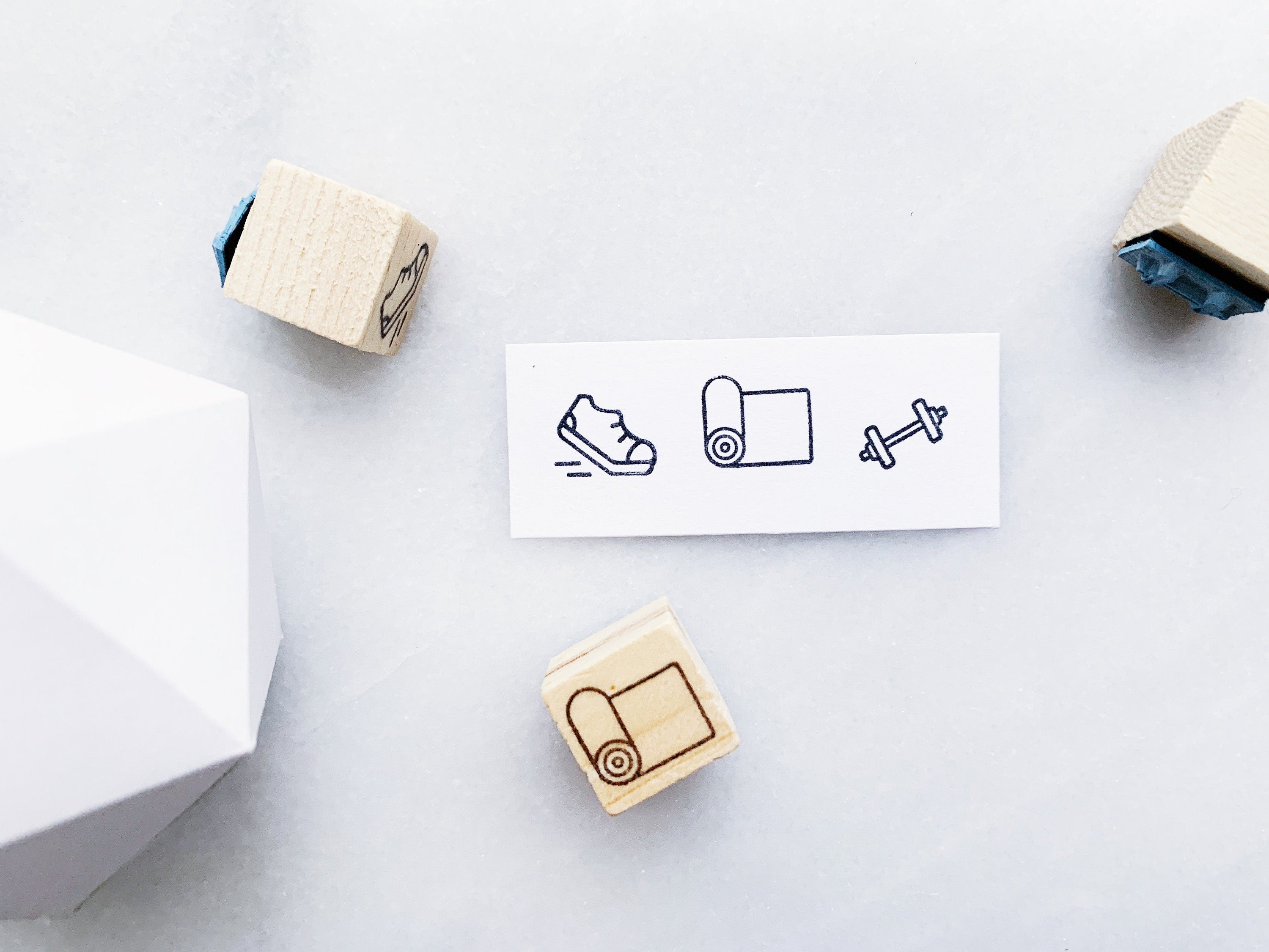 Exercise Rubber Stamp Set – papergramshop