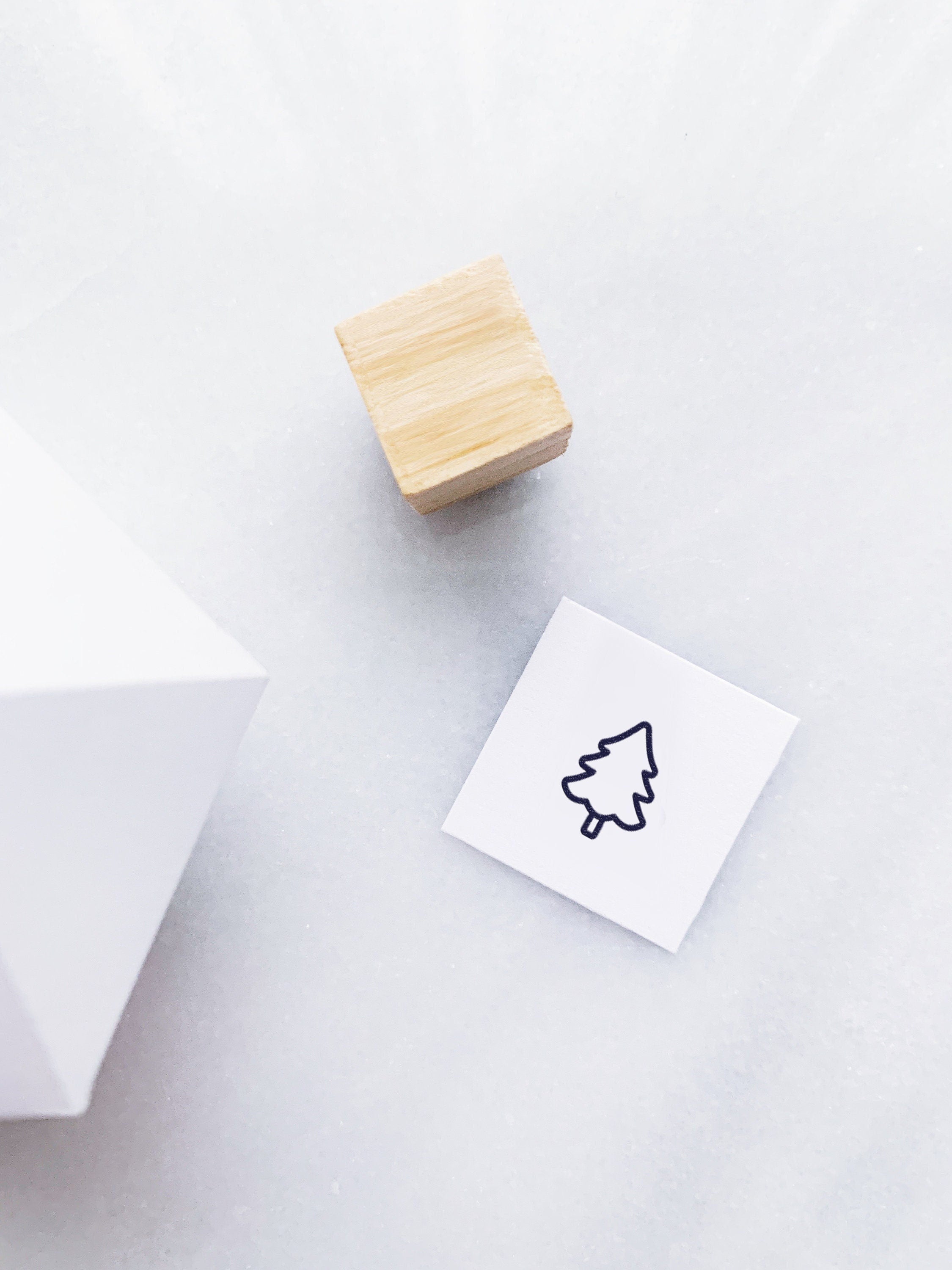 Pine Tree Rubber Stamp – papergramshop