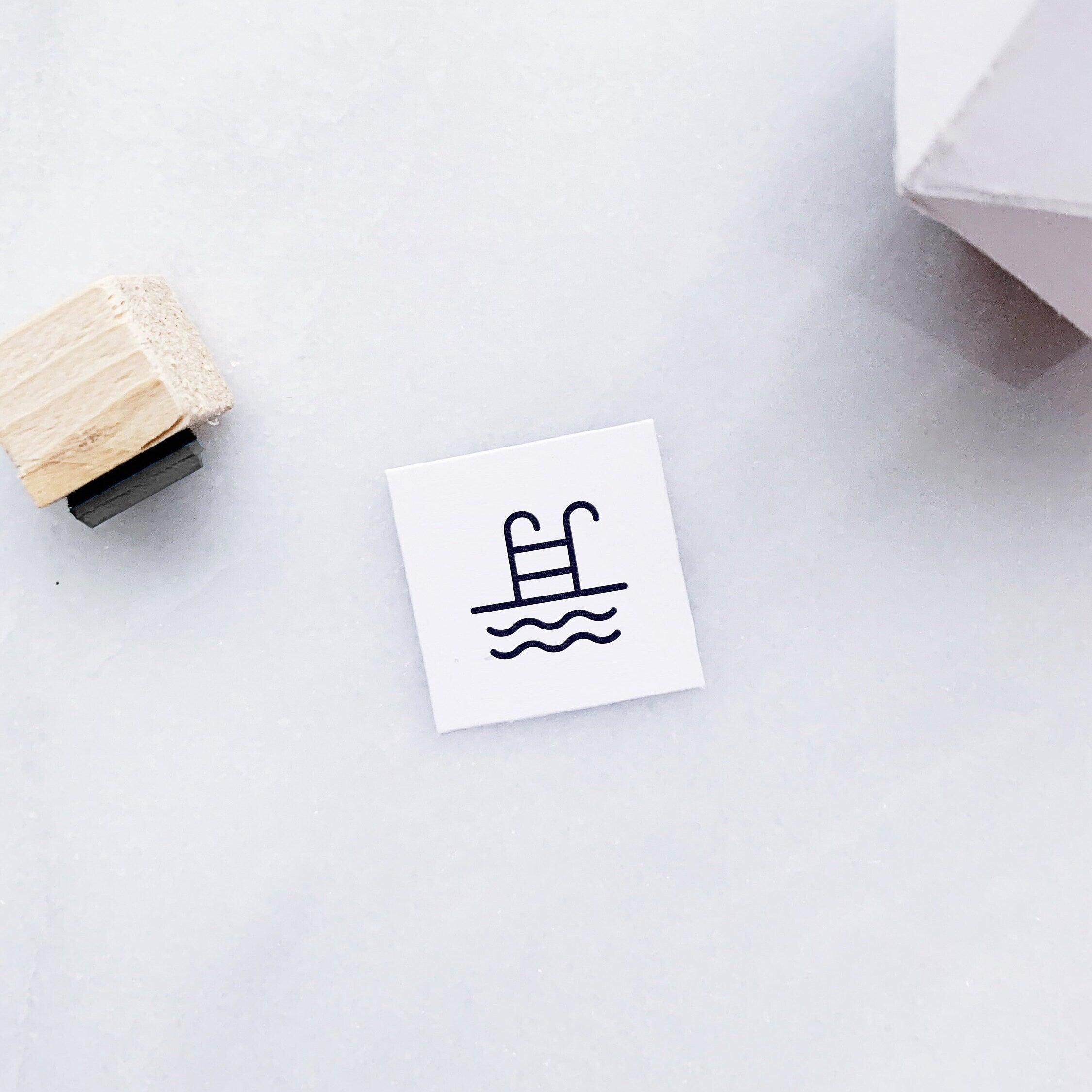 Swimming Rubber Stamp – papergramshop