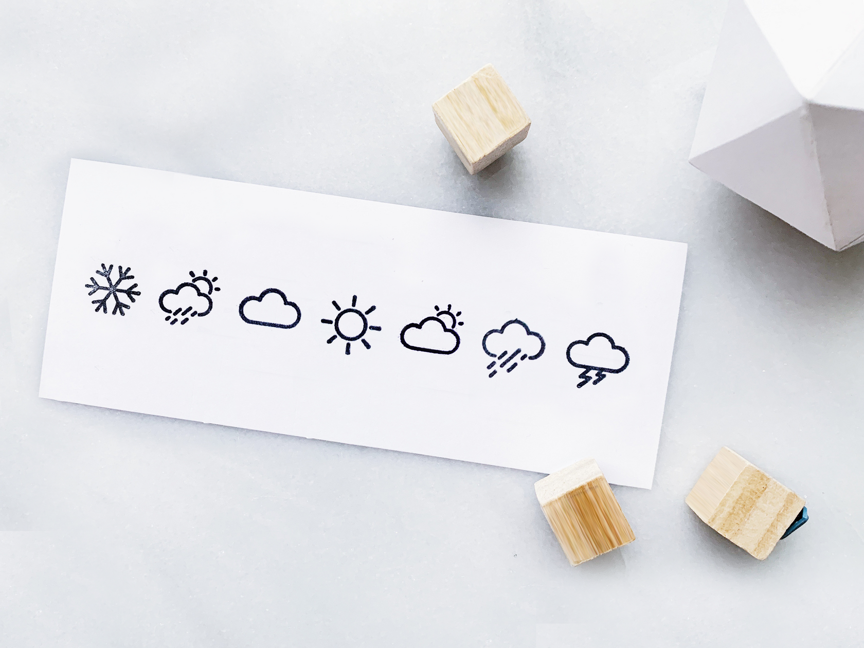 Complete Weather Stamp Set for Planners and Bullet Journals – papergramshop